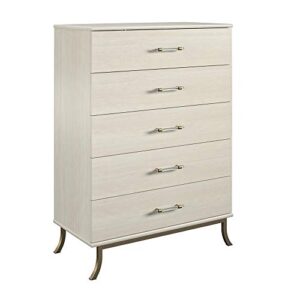 little seeds monarch hill clementine white 5 drawer dresser