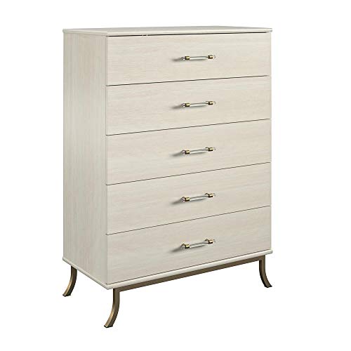 Little Seeds Monarch Hill Clementine White 5 Drawer Dresser