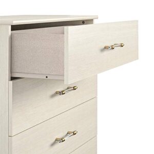 Little Seeds Monarch Hill Clementine White 5 Drawer Dresser