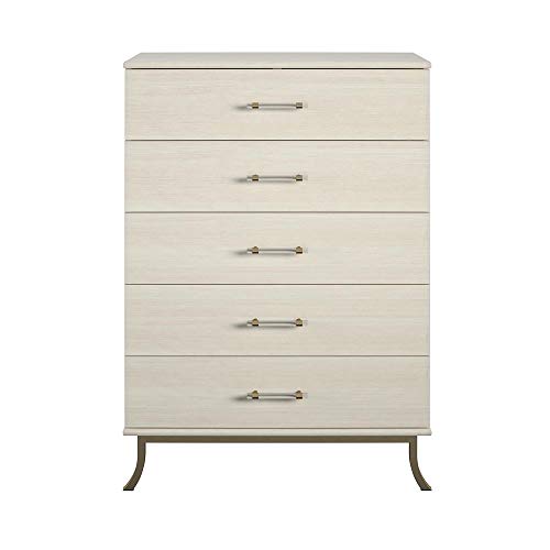 Little Seeds Monarch Hill Clementine White 5 Drawer Dresser