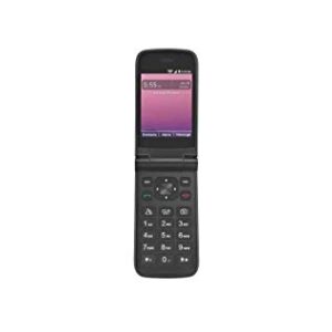 Orbic Journey V Verizon Postpaid 4g LTE Flip Phone - Black (Renewed)