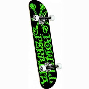 powell-peralta skateboard complete vato rats leaves black 7.5" x 28.65"