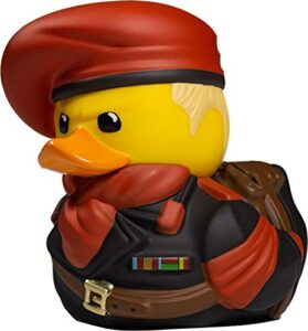 tubbz metal gear solid revolver ocelot collectible rubber duck vinyl figure - official metal gear solid merchandise - pc & video games