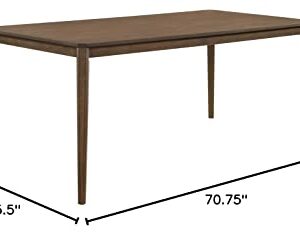 Coaster Furniture Wethersfield Clipped Corner Medium Walnut Dining Table 109841