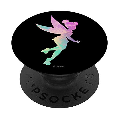 Disney Peter Pan Tinker Bell Tie Dye 90s PopSockets PopGrip: Swappable Grip for Phones & Tablets