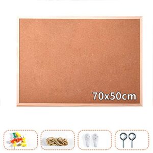 cork board photo wall, dormitory notes board message board, wall-mounted pushpin bulletin board display board, 40 x 60 cm