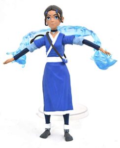 diamond select toys avatar the last airbender: katara deluxe action figure, multicolor