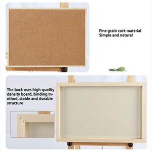 Cork Board Message Board, Wall-Mounted Home Creative Photo Wall, Office Message Board Note Board, Bulletin Board 35x50cm