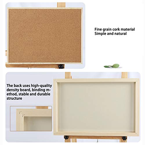 Cork Board Message Board, Wall-Mounted Home Creative Photo Wall, Office Message Board Note Board, Bulletin Board 35x50cm