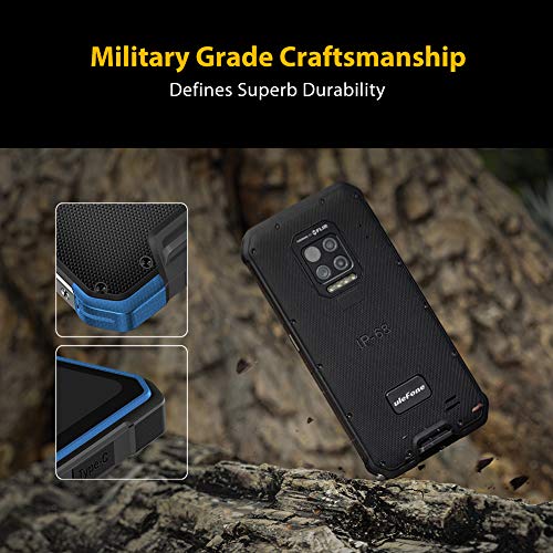 Ulefone Rugged Smartphone, Armor 9 with Endoscope, FLIR Thermal Imaging Camera, Endoscoped Supported, Helio P90 8GB + 128GB Android 10, 64MP Camera, 6600mAh, 6.3' FHD+ Screen, NFC, OTG, US Version