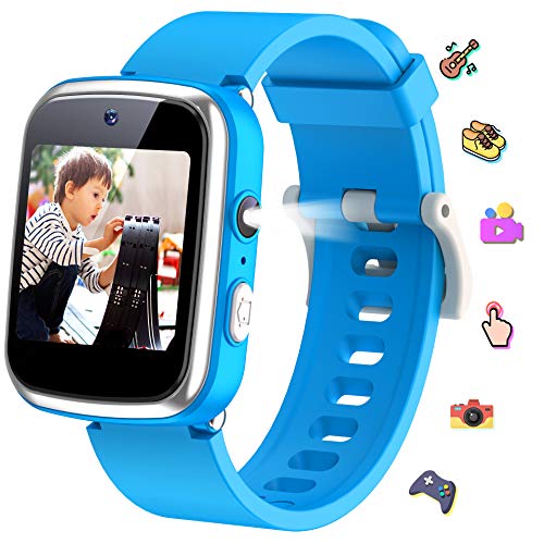 KeBuLe Kids Watch Educational Electronic Toys Touch Screen Smart Watch Toys for 5-10 Year Old Boys Girls Toddler Watch HD Dual Camera Watch Birthday for Kids USB Charging