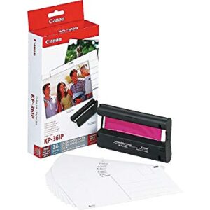 Canon 3-Pack Color Ink/Paper Set KP-36IP for CP Printers (36 Sheets of 4x6 Paper with Ink)