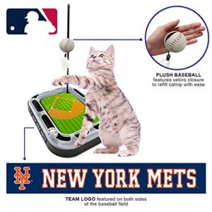 Pets First New York Mets Baseball Cat Scratcher Toy