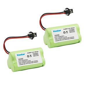 kastar 2-pack ni-mh battery 3.6v 1200mah replacement for lithonia elb b001, elbb001, unitech aa700mah 3.6v ni-cd, unitech ledr-1 aa900mah, unitech 0253799, unitech 6200rp exit sign emergency light