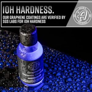 Adam's UV Graphene Ceramic Coating Kit - Verified 10H Ceramic Coating for Cars W/ 7+ Years of Protection & UV Glow Technology | Apply After Car Wash Clay Bar Car Buffer Polisher | Boat RV Motorcycle