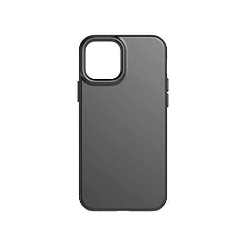 tech21 Evo Slim Phone Case for Apple iPhone 12 and 12 Pro 5G with 8 ft. Drop Protection, Charcoal Black