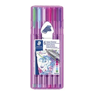 staedtler pens triplus fineliner triangular pens, 0.3mm