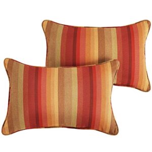 mozaic home sunbrella astoria sunset outdoor pillow set