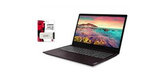 lenovo ideapad s145 15.6" hd led backlit anti-glare, intel core i3-1005g1, 8gb ddr4, 512gb nvme pcie ssd, 802.11ac, bluetooth, webcam, windows 10 + usb 3.0 flash drive (google classroom compatible)