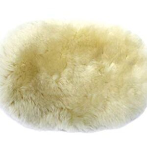 Maxshine Premium Sheepskin Wool Mitt, Real Lambs Wool Car Wash Glove Car Cleaning Ultra Soft Lambskin Wash Pad