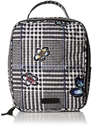 Vera Bradley Women's Performance Twill Lunch Bunch Lunch Bag, Bedford Plaid, One Size