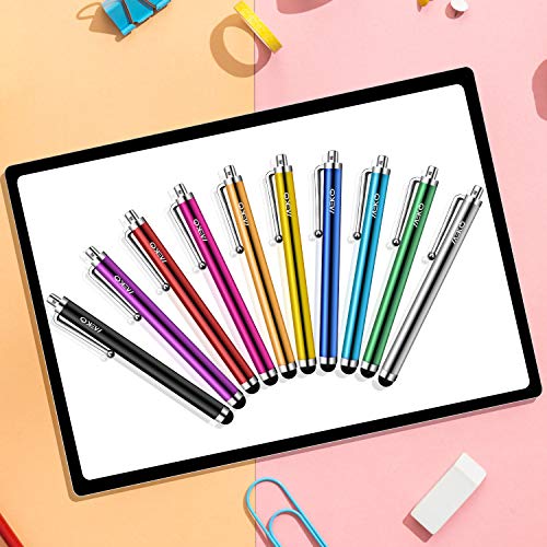 Stylus Pens for Touch Screens - MEKO 10 Pack Capacitive Stylus for iPad iPhone Tablets Samsung Galaxy All Universal Touch Screen Devices