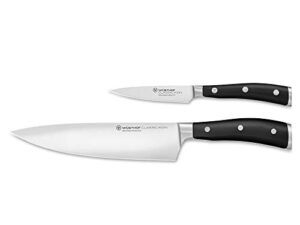 wÜsthof classic ikon 2-piece chef's knife set