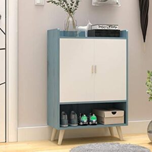 GDLMA Storage Cabinet, Blue Sideboard,Multi-Function Shoes Case for Hallway,Dining Room,Kitchen or Bedroom