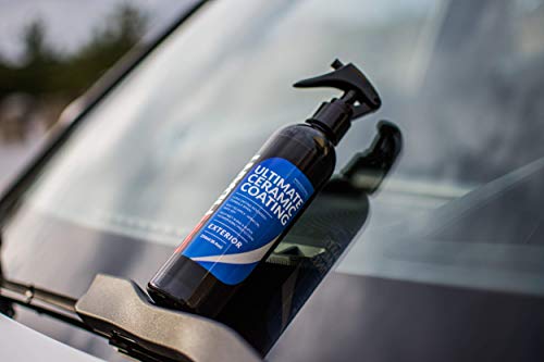 Carfidant Scratch & Swirl Remover + Ceramic Coating Spray - Polish & Paint Restorer, Repair Scratches & Seal Paint with Ceramic Car Wax Spray