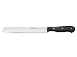 wüsthof gourmet 8" bread knife, black