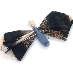 KatFly Cat Toy Teaser Wand - Feather Butterfly Teaser and Wand