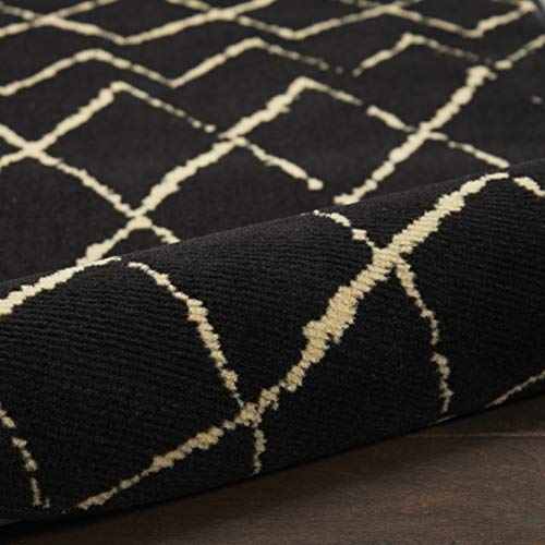 Nourison Grafix Tribal Black 7' x 10' Area Rug, 7' x 10'