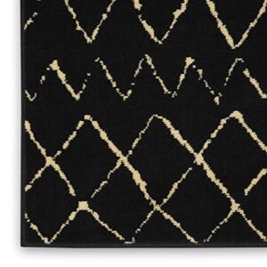 Nourison Grafix Tribal Black 7' x 10' Area Rug, 7' x 10'