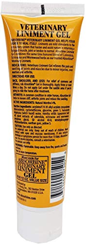 F&W (2-Pack) Absorbine Veterinary Liniment Topical, 3 Ounce Gel