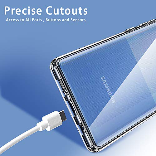 ANNSD Samsung A71 5G Case, Scratch Resistant & Anti Slip Crystal Clear Soft TPU Slim Fit Case for Samsung Galaxy A71 5G/A71 5G SM-A716 Phone(NOT Fit with A71 4G SM-A715F/DS)(Clear)