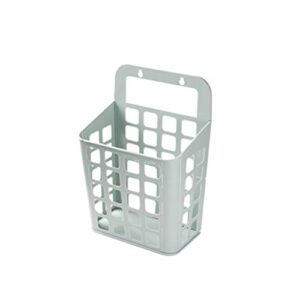 Yardwe Hanging Laundry Hamper Wall Mount Dirty Clothes Basket Foldable Dirty Clothes Sorter Container (Small, Green)