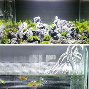 Ophelia Aquarium Planted Tank 13mm, 17mm Lily Pipes Glass Lily Outflow Pipe for 12/16mm, 16/22mm Tubing (Inflow 13mm)