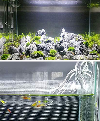 Ophelia Aquarium Planted Tank 13mm, 17mm Lily Pipes Glass Lily Outflow Pipe for 12/16mm, 16/22mm Tubing (Inflow 13mm)