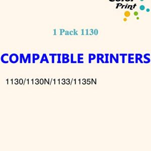 ColorPrint Compatible 1135n Toner Cartridge Replacement for Dell 1130N 330-9523 7H53W Work with 1133 1130 1135 2MMJP 330-9524 3J11D Laser Printer