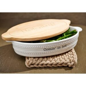 Mud Pie Baker and Trivet Set