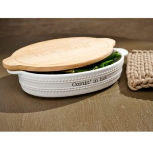 Mud Pie Baker and Trivet Set