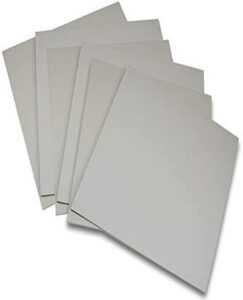 battleship gray traditional carving printing studio 6 pack of firm sheets unmounted artist printmaking art set (3" x 5")