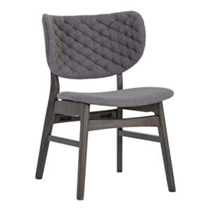 Sunpan Modern Dining Chair, Dark Grey