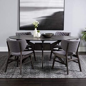 Sunpan Modern Dining Chair, Dark Grey