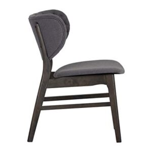 Sunpan Modern Dining Chair, Dark Grey