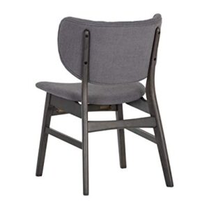 Sunpan Modern Dining Chair, Dark Grey