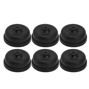 chictry aquarium diaphragm air pump accessories epdm rubber oxygen pump replacement parts for aquarium fishing oxygen pump 6pcs s