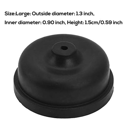 CHICTRY Aquarium Diaphragm Air Pump Accessories EPDM Rubber Oxygen Pump Replacement Parts for Aquarium Fishing Oxygen Pump 6Pcs S