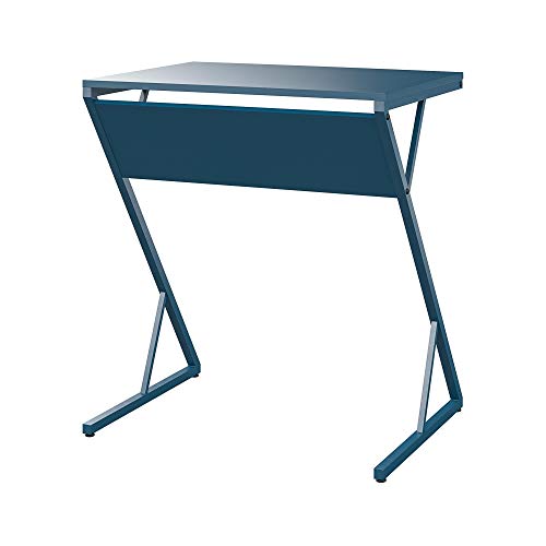 Novogratz Regal Accent, Blue Table/Laptop Desk