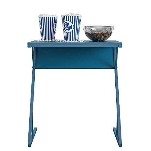 Novogratz Regal Accent, Blue Table/Laptop Desk